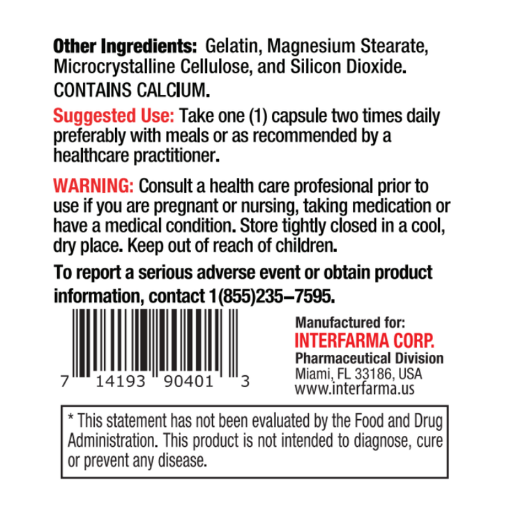 Detox & Liver Health - Hepasil B-Complex Supplement- Interfarma ...